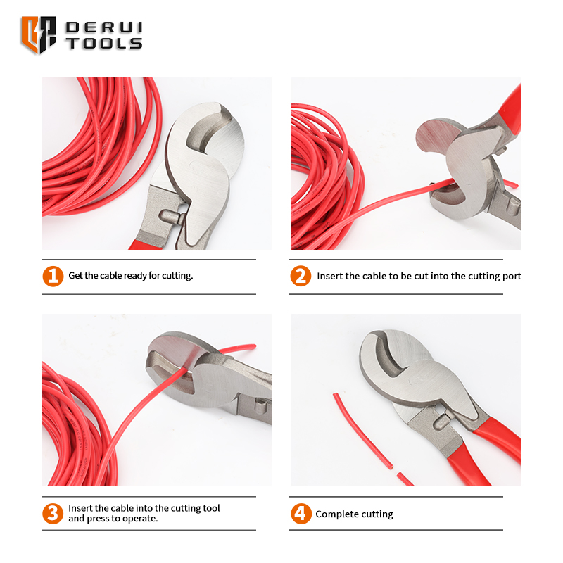 Metal wire cutter LK-60A cutting for 70mm2 max. – Deruitools