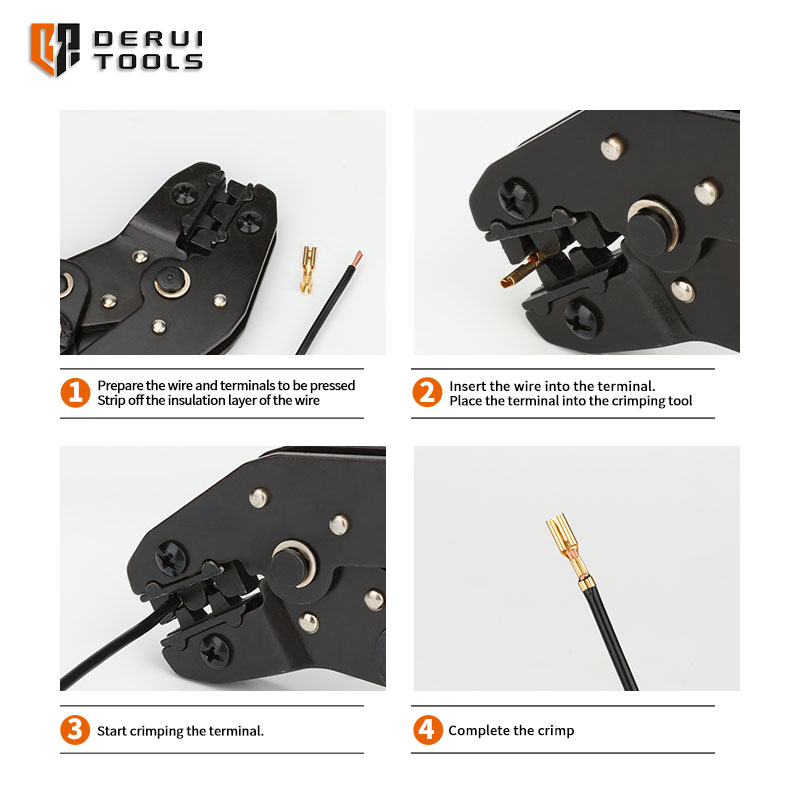 SN-11011 crimping tool for Non-Insulated tabs and receptacles ...